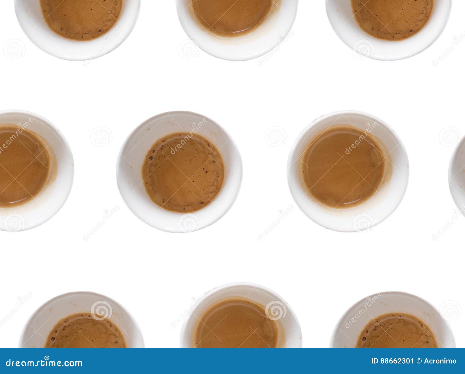 Multiple cups of coffee stock image. Image of wake, breakfast - 88662301