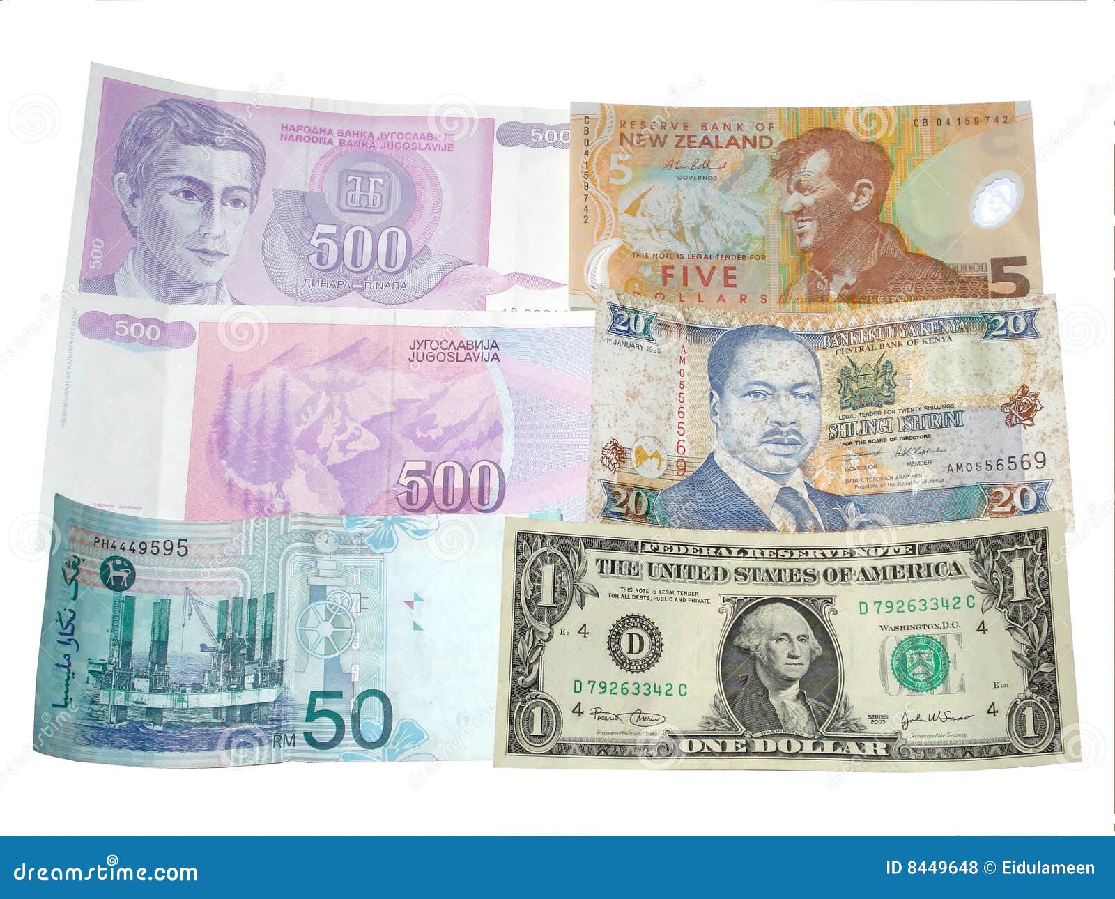 Multiple Currency stock photo. Image of bank, collect - 8449648