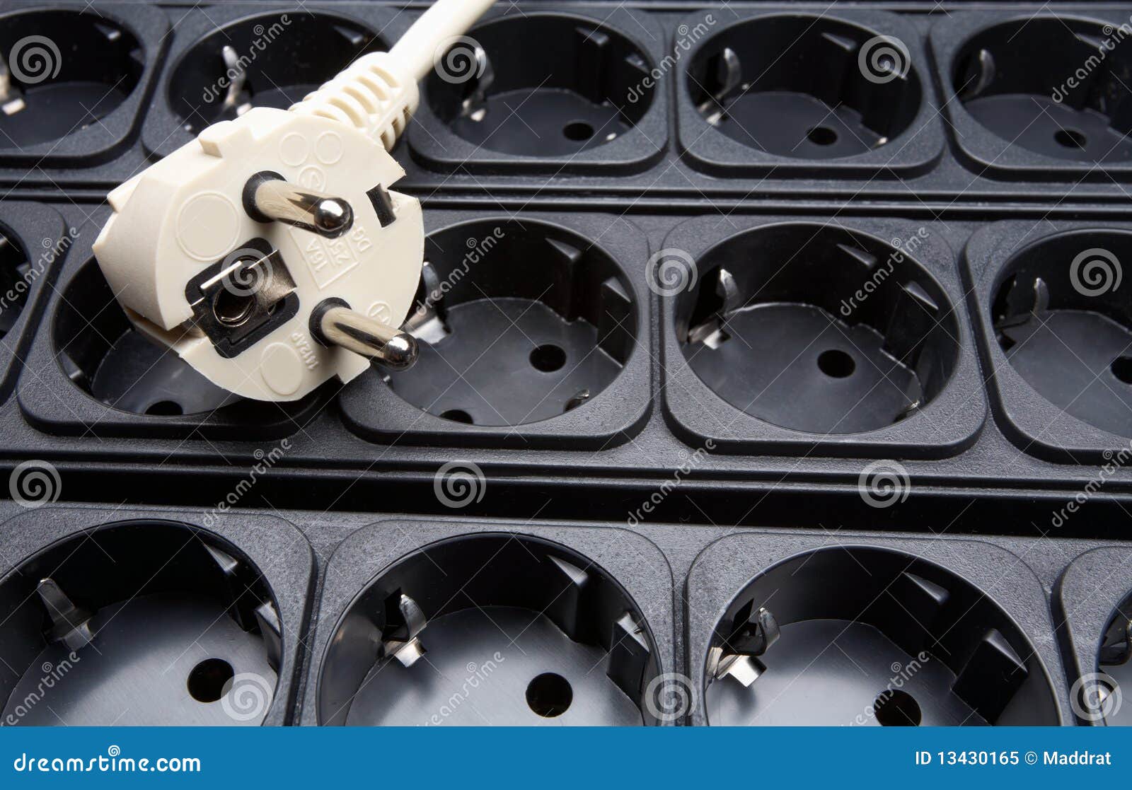 Multiple dark outlet stock image. Image of wired, button - 13430165