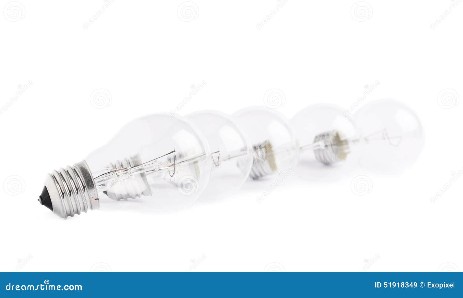 Multiple Electric Bulbs Composition Stock Image - Image of energy ...