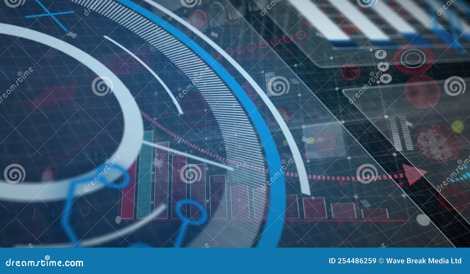 Multiple Exposure of Graphs and Various Signs with Digital Circles ...