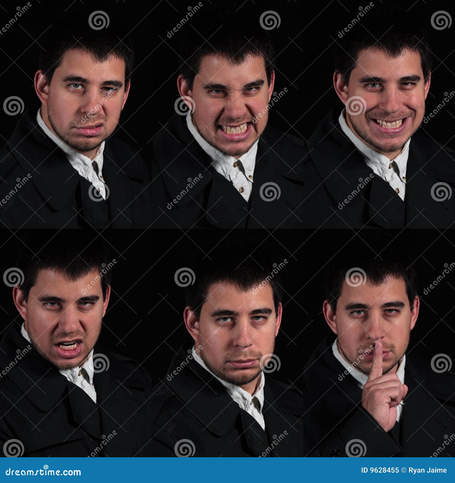 Multiple faces stock image. Image of human, eyes, face - 9628455