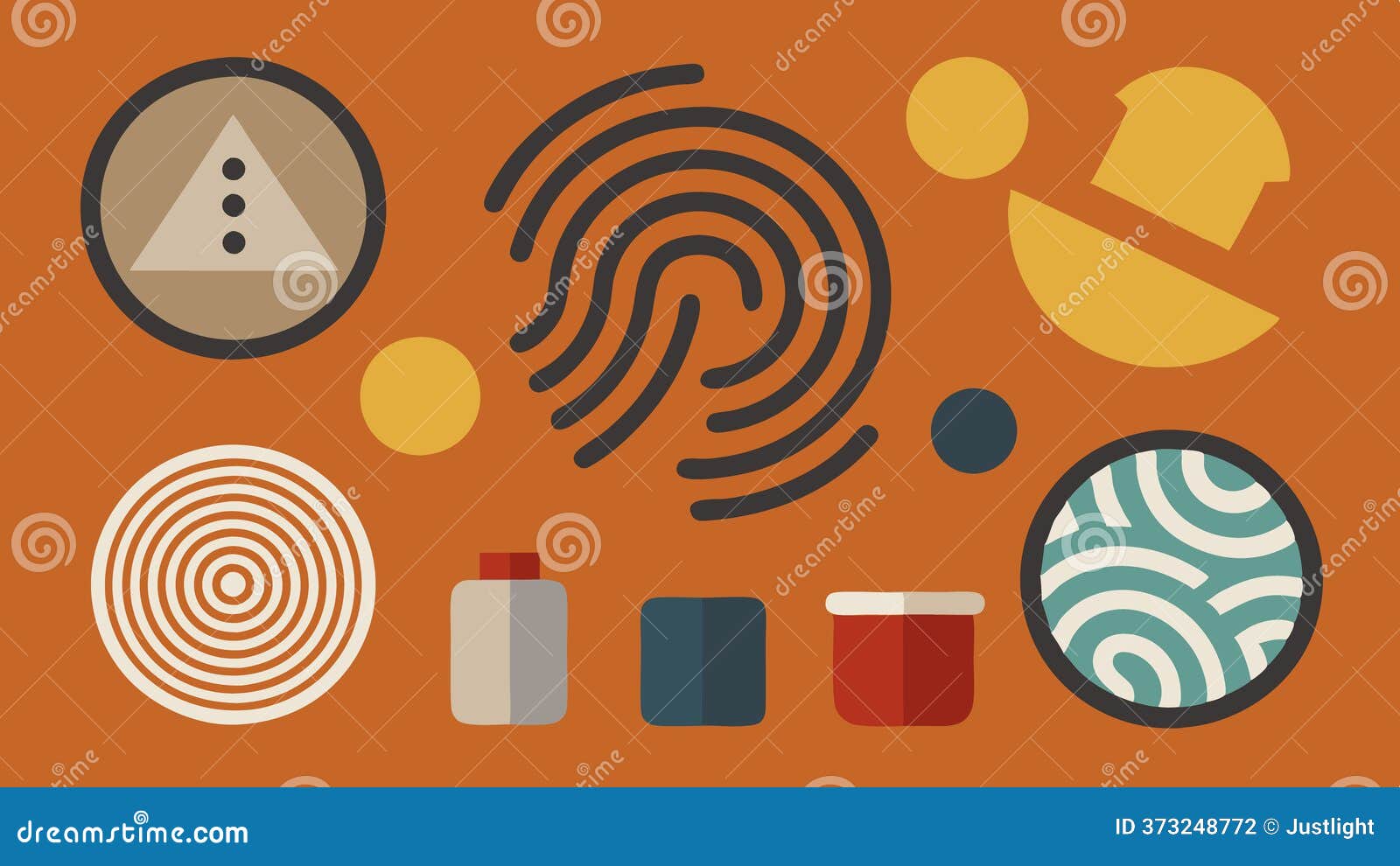 Dusted Crime Scene Fingerprint Royalty-Free Stock Photography ...