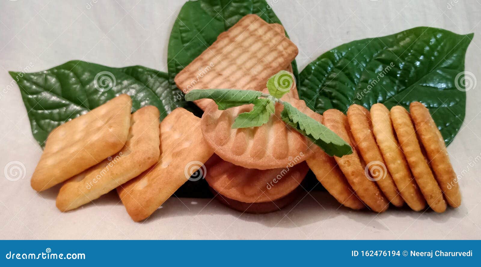 Multiple Flavor Ice Cream Cones Melted Close Up On Yellow Background ...