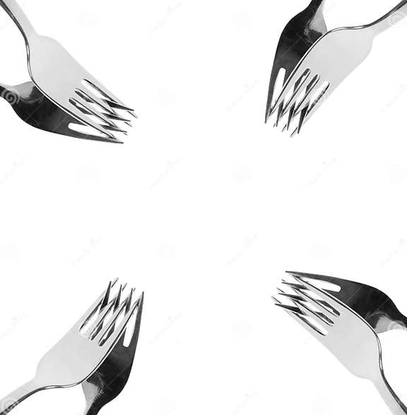 Multiple forks stock photo. Image of nutrition, iron, background - 7636766