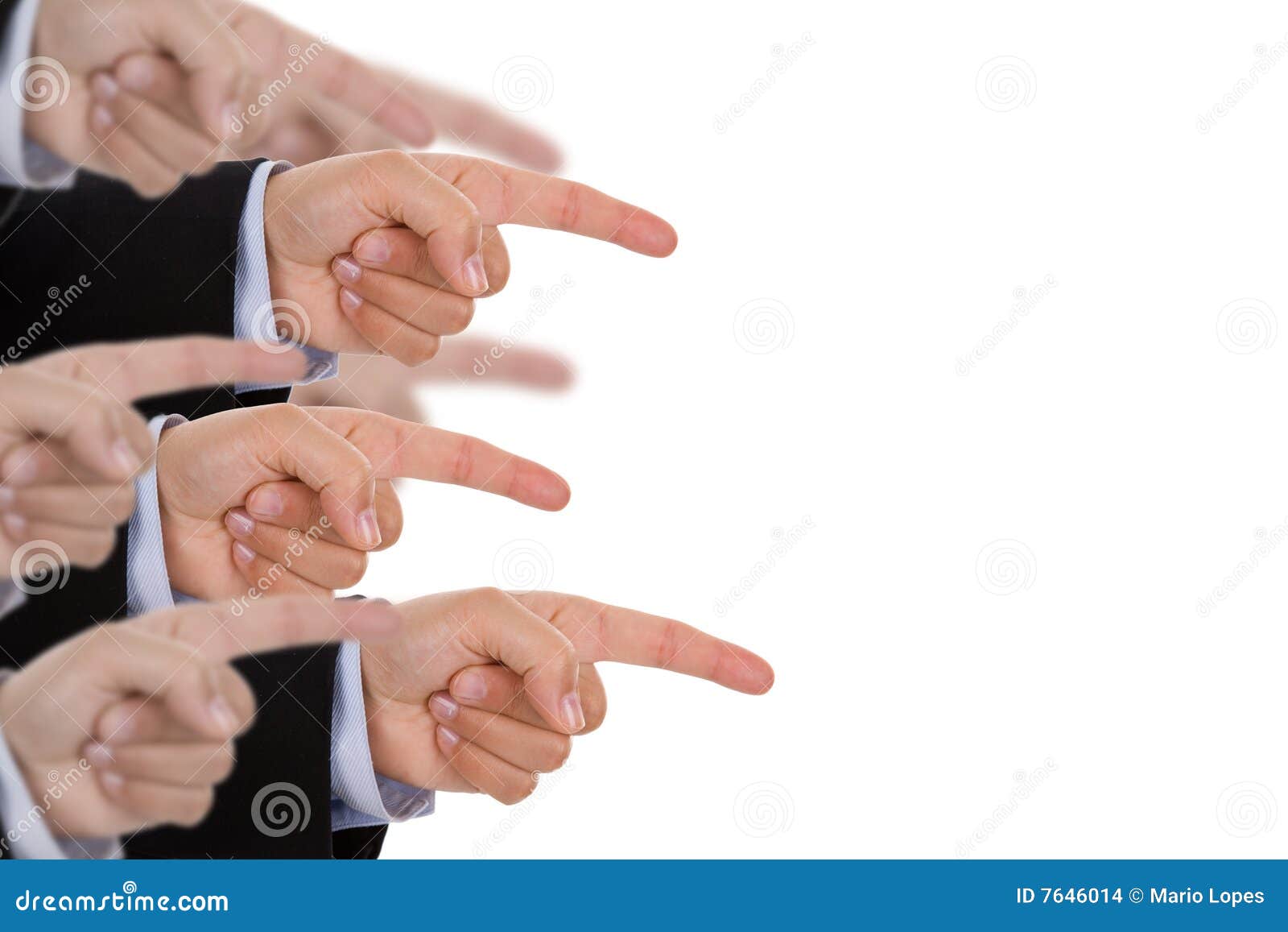 Multiple hands pointing stock photo. Image of white, team - 7646014
