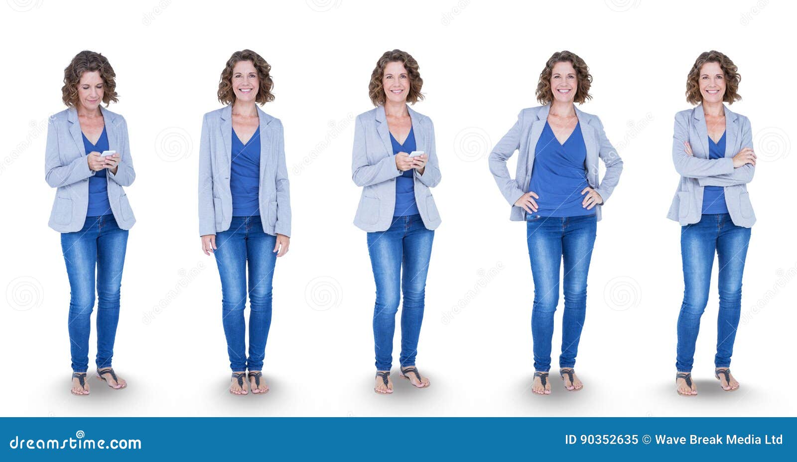 Business Woman Multiple Poses Stock Photos - Free & Royalty-Free Stock ...
