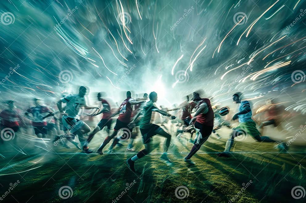 Multiple Individuals Energetically Running in an Open Field, a Dynamic ...