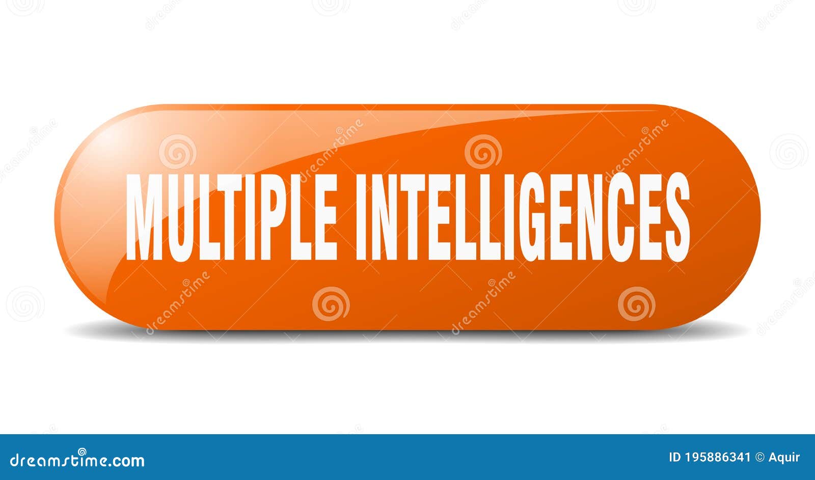 Multiple Intelligences Button. Multiple Intelligences Sign. Key. Push ...