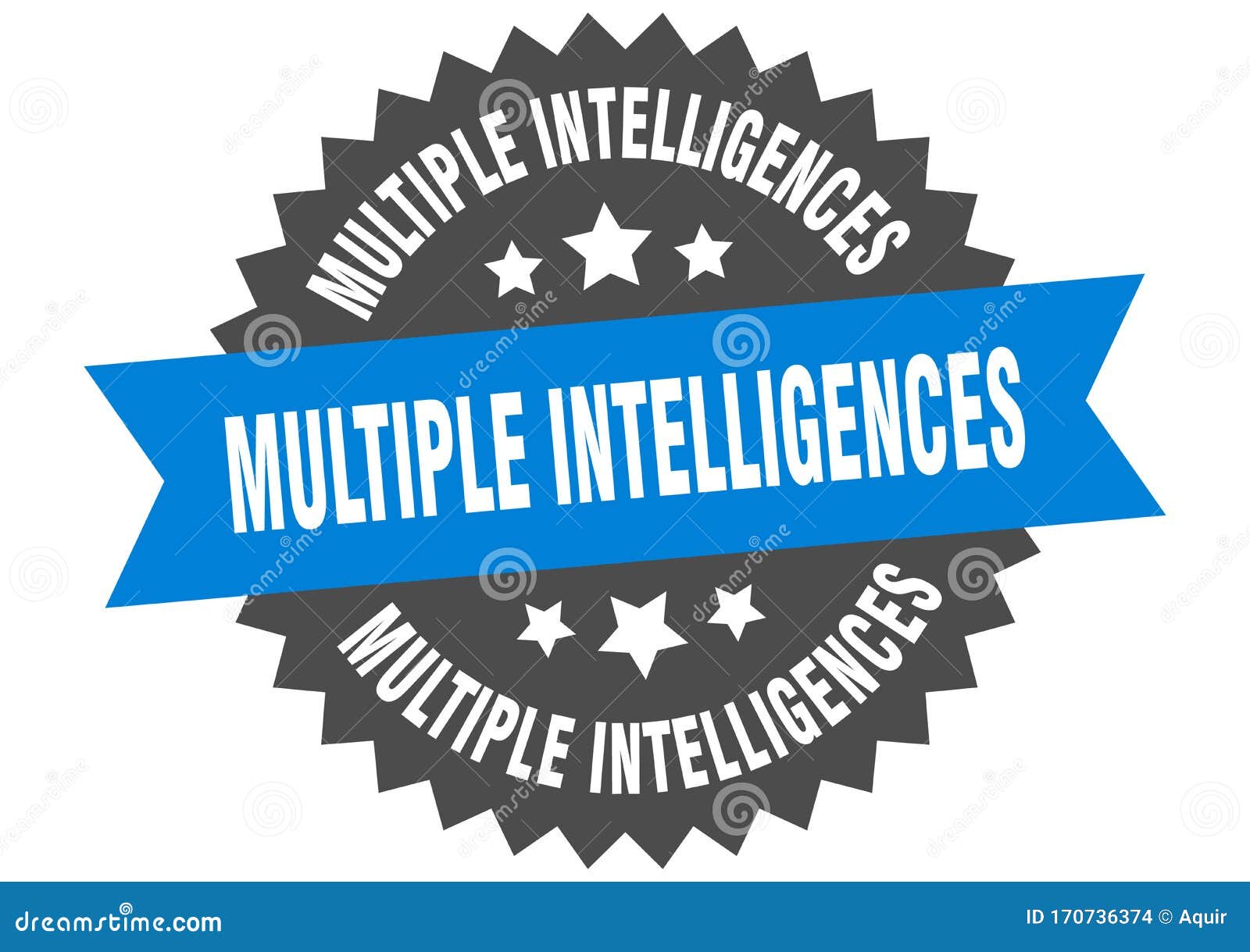 Multiple Intelligences Sign. Multiple Intelligences Circular Band Label ...