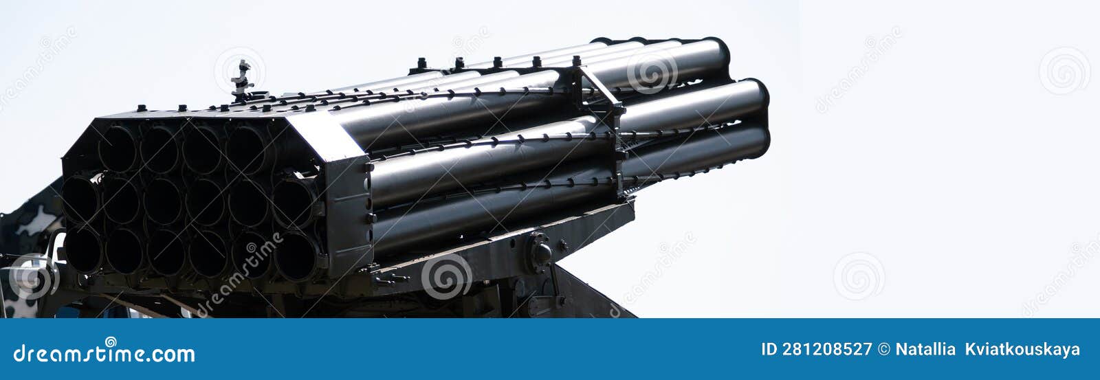 Multiple Launch Rocket System, Modern Military Equipment Stock Image ...