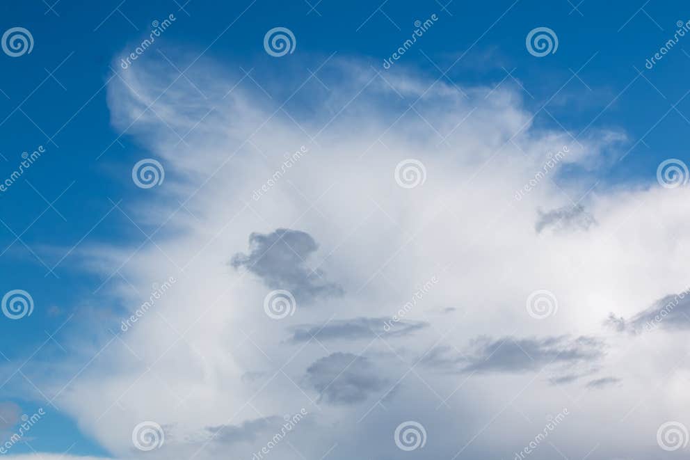 Multiple Layers of Clouds in the Sky Stock Photo - Image of water ...