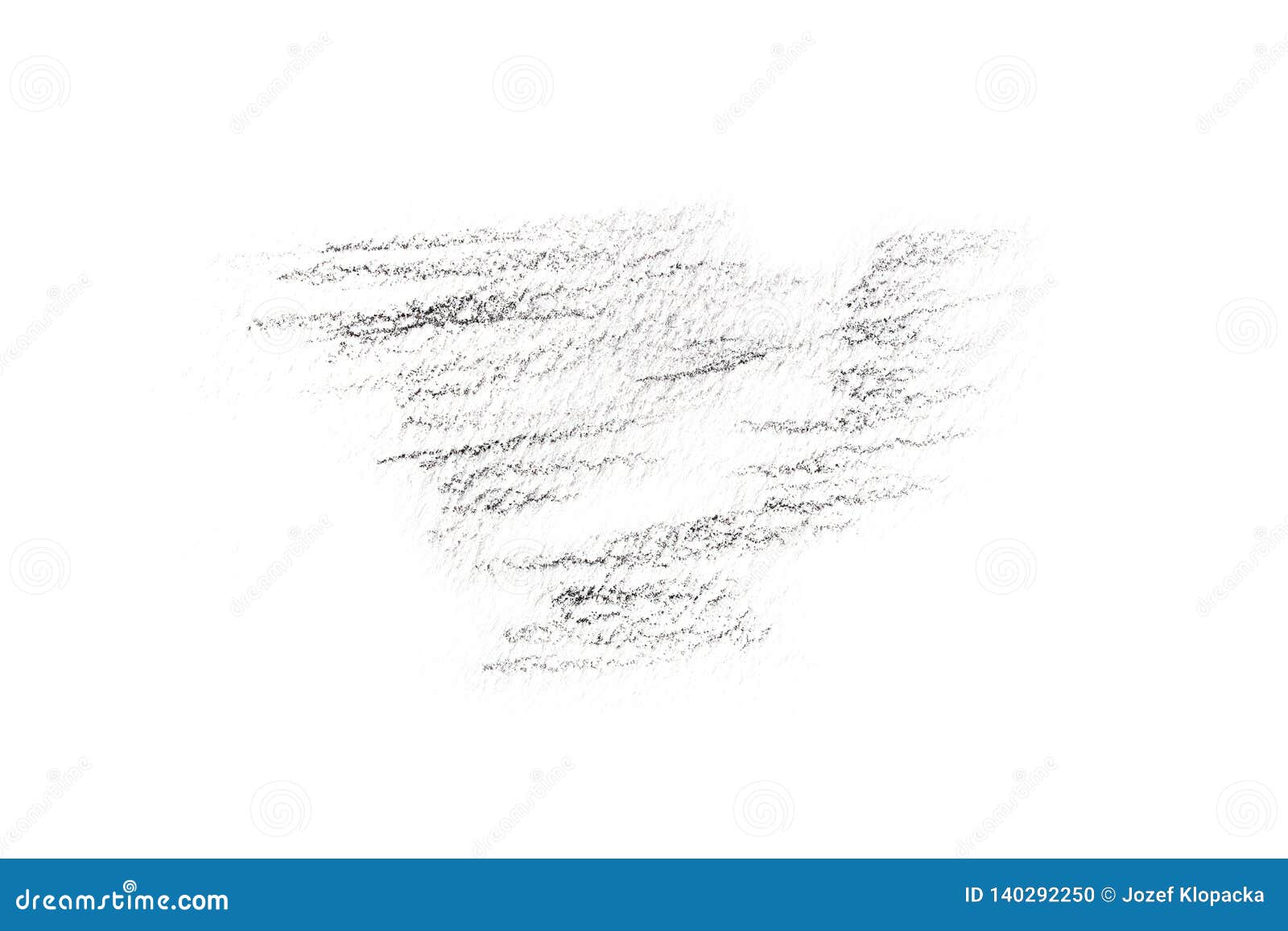 Multiple Linear Pencil Scratches on Blank Paper Surface. Stock ...