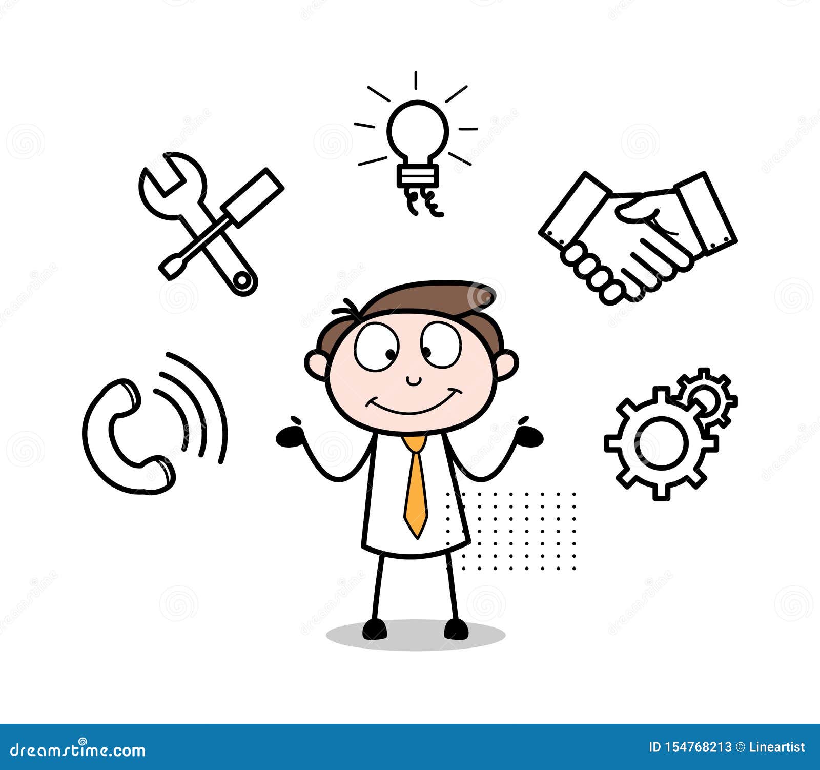 Multiple Options. Cartoon Vector | CartoonDealer.com #27709059