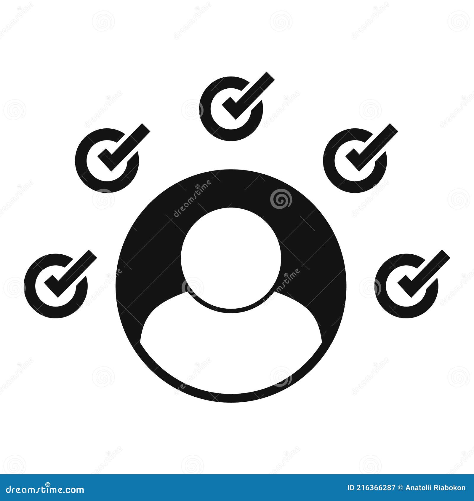 Multiple Personal Traits Icon, Simple Style Stock Vector - Illustration ... Multiple Personal Traits Icon, Simple Style Stock Vector - Illustration ...