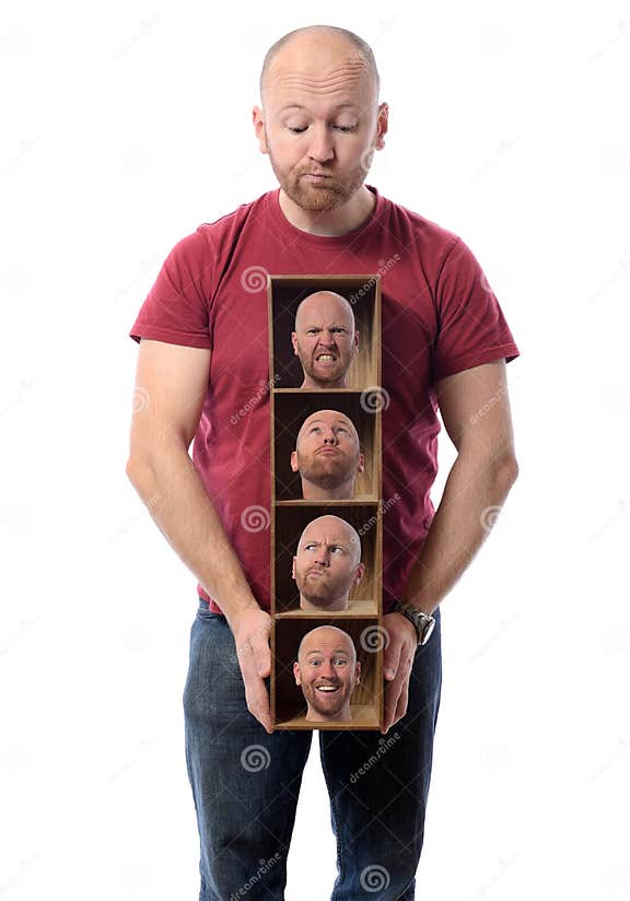 Multiple personalities stock photo. Image of feel, mind - 27636090