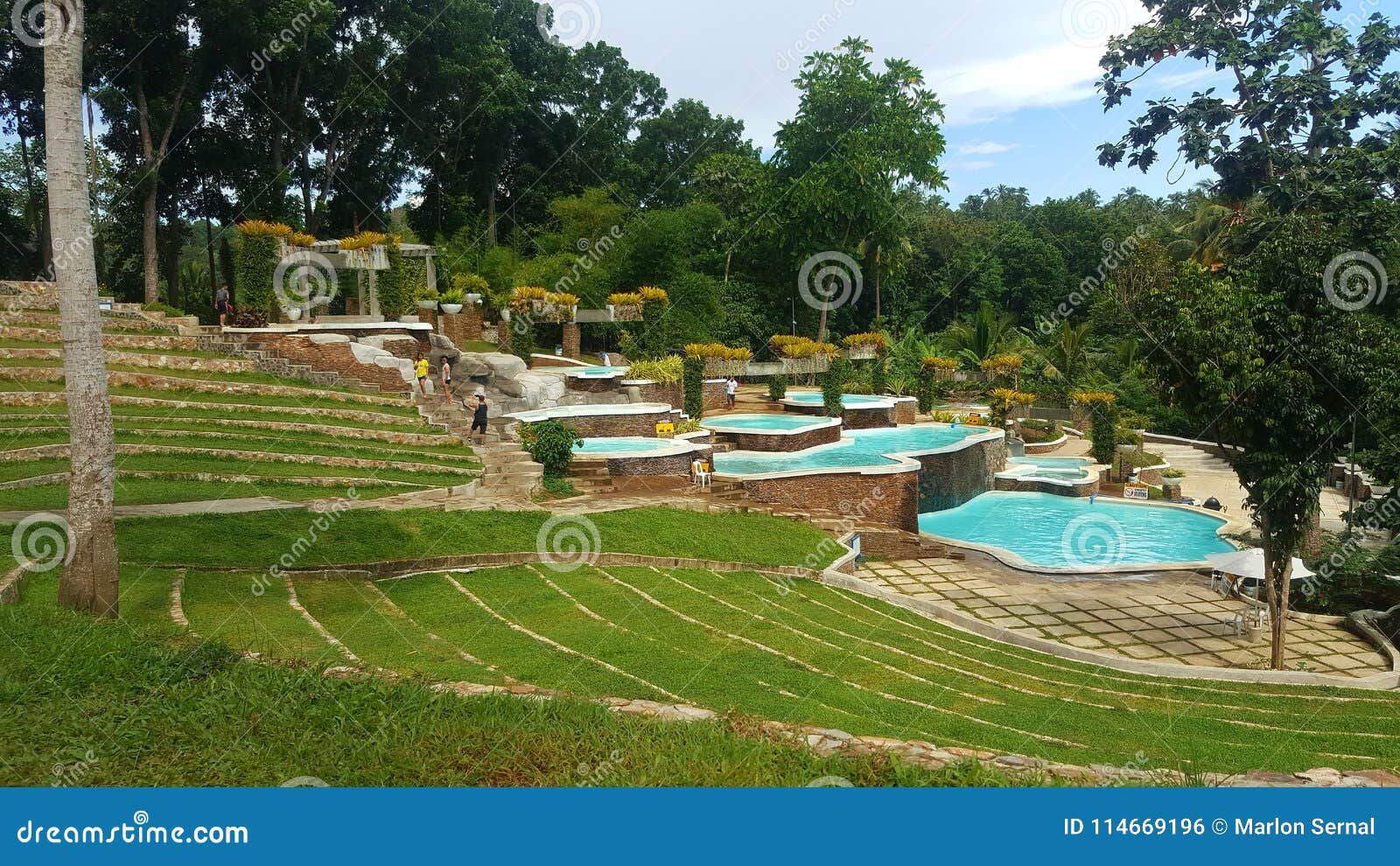 Resort editorial photo. Image of multiple, landscape - 114669196