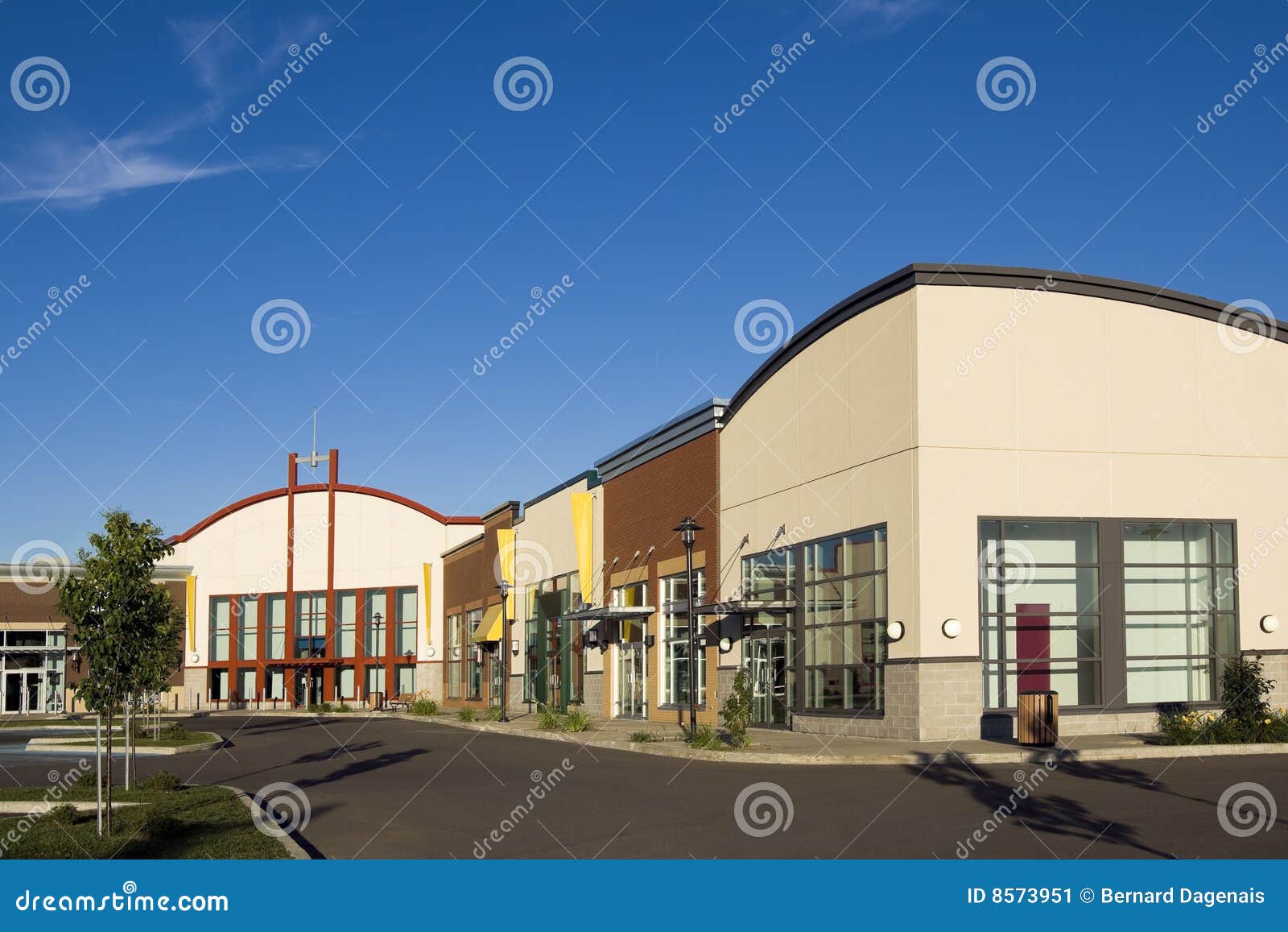 Multiple retail stores stock image. Image of commercial - 8573951