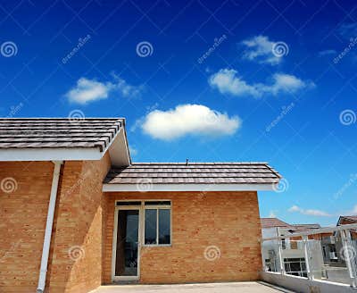 Multiple roof lines stock image. Image of dwelling, roof - 13187493