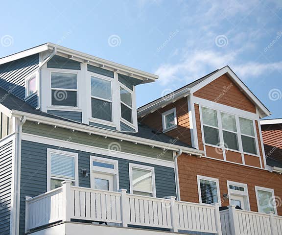 Multiple Roof Lines stock photo. Image of houses, building - 1911132