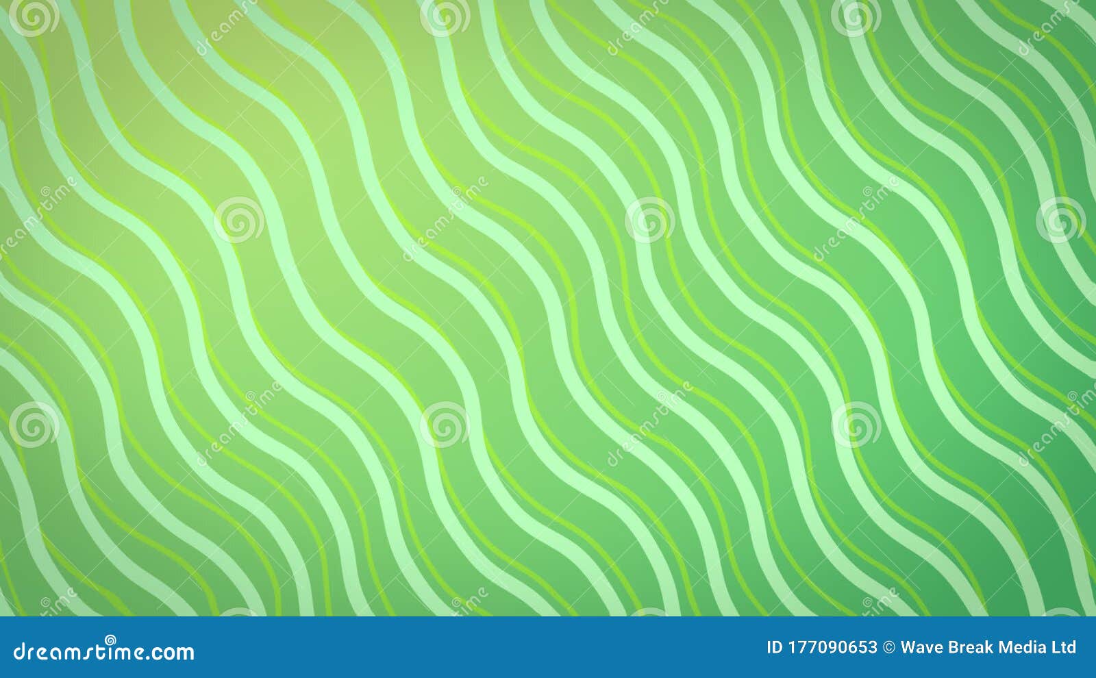 Multiple Rows of Seamless Colourful Waves Stock Video - Video of ...