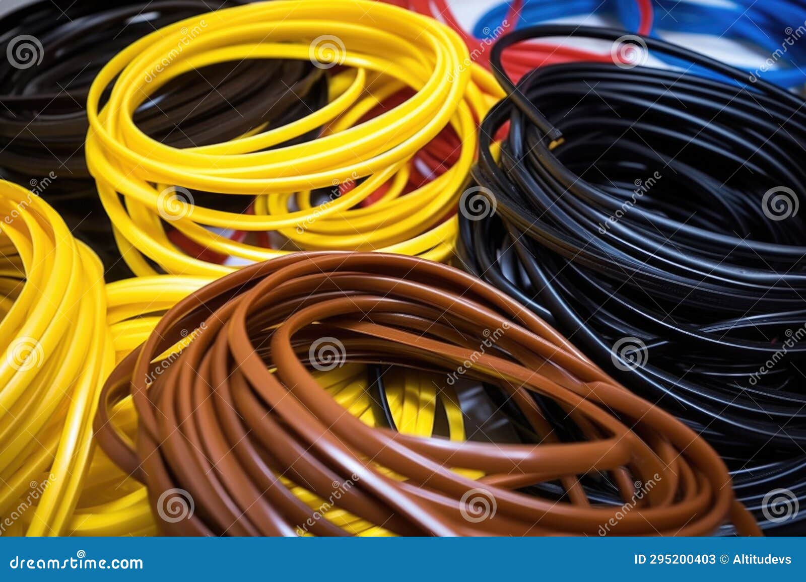 Multiple Rubber Seals for Car Windows Stock Image - Image of parts ...