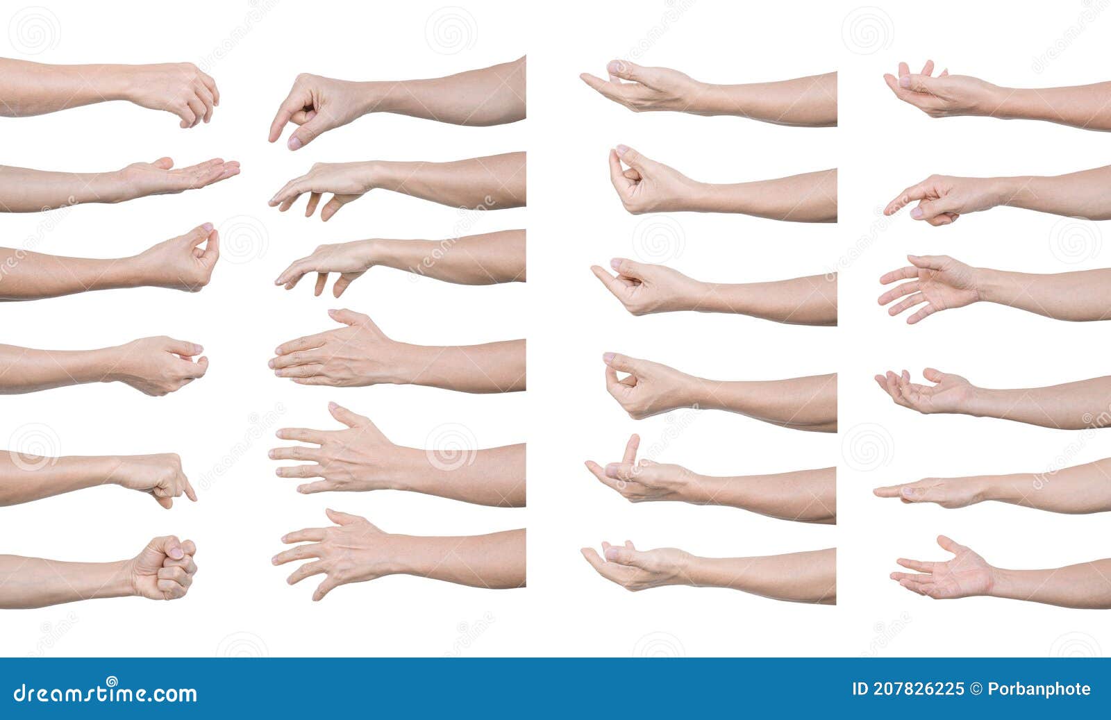 Two Hands Gestures Royalty-Free Stock Photo | CartoonDealer.com #124386027