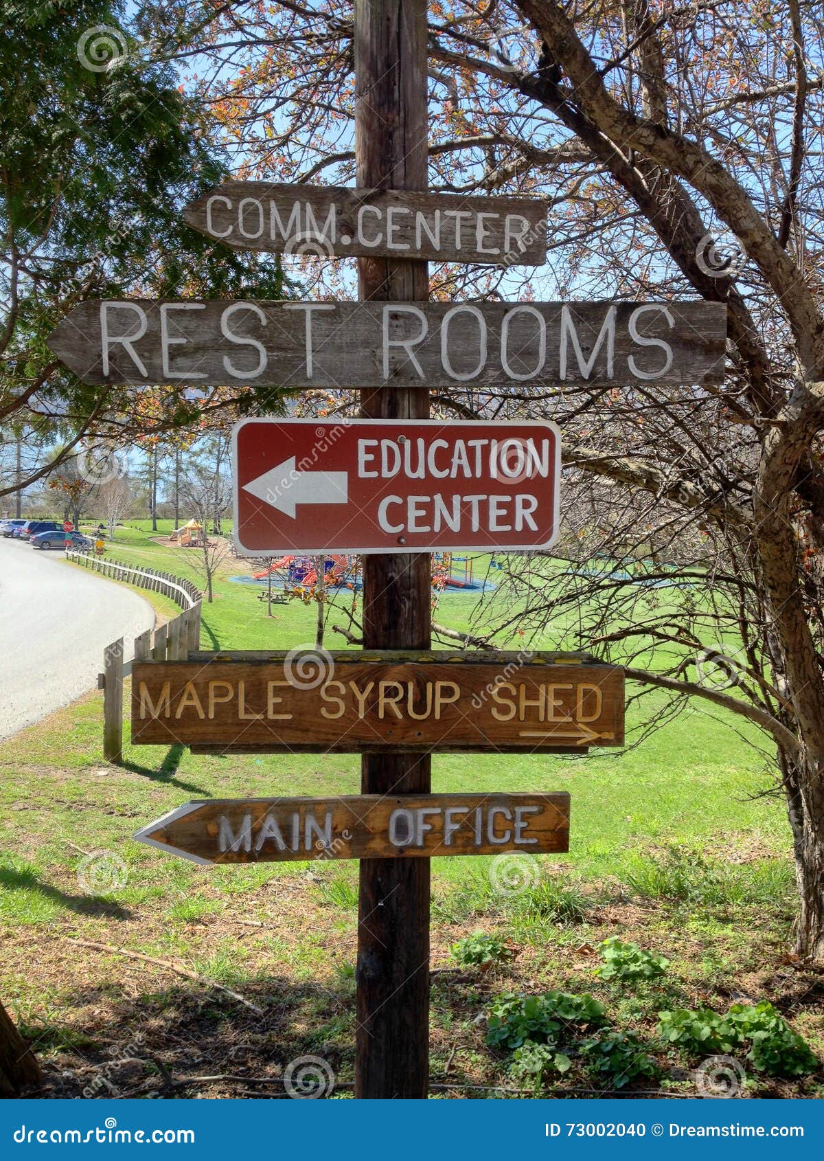 Multiple Sign Show the Way To Various Locations Stock Photo - Image of ...