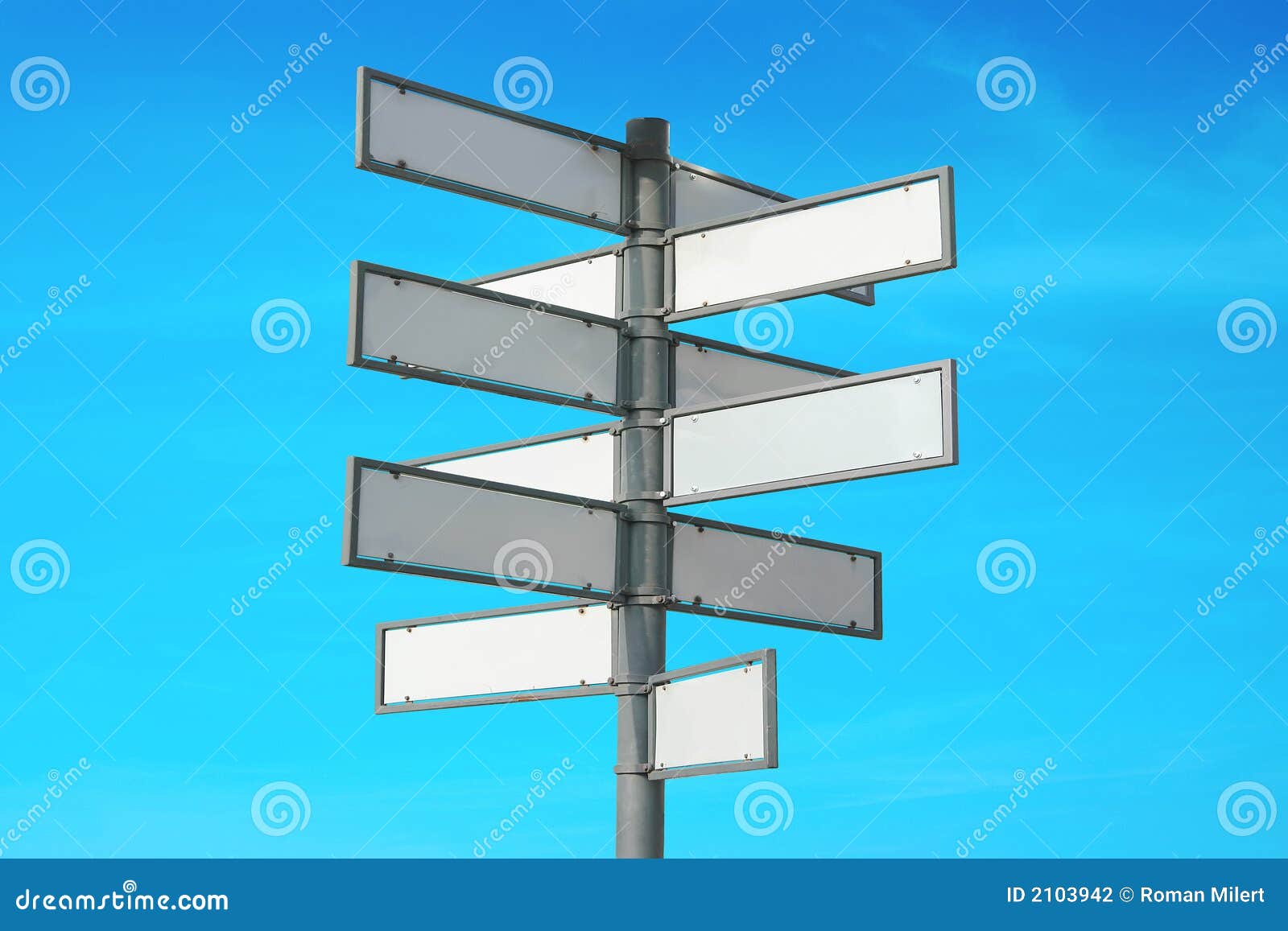 Multiple Signpost Stock Photography - Image: 2103942