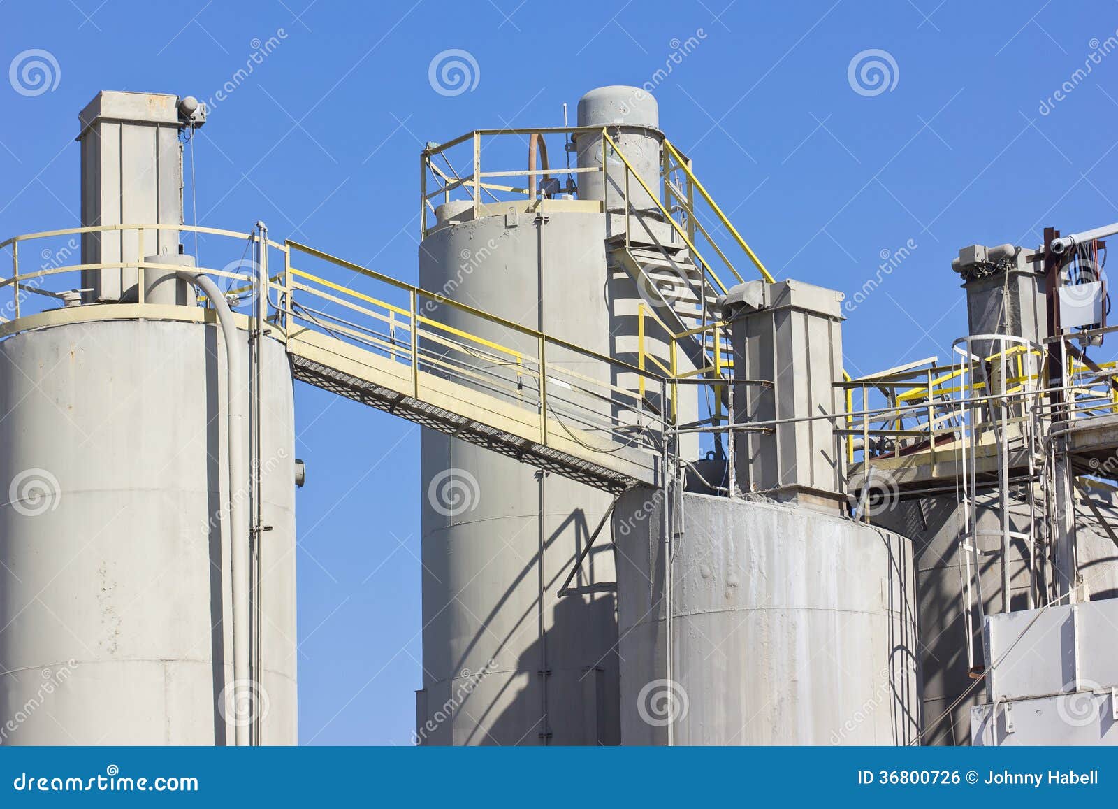 Multiple Silos stock photo. Image of outdoors, cement - 36800726