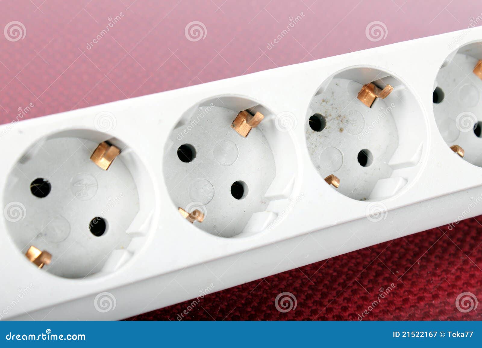 Multiple socket 2 stock image. Image of dangerous, danger - 21522167