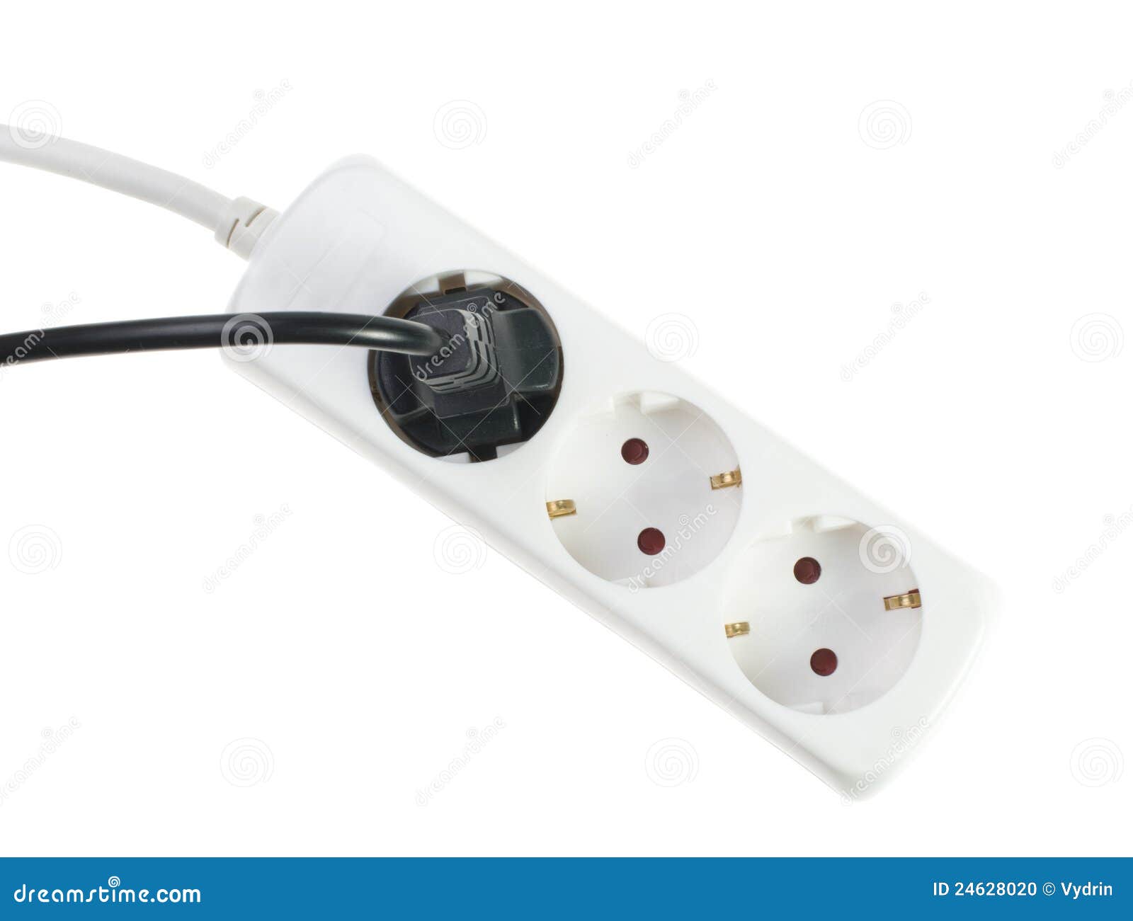 Multiple socket stock photo. Image of plastic, device - 24628020