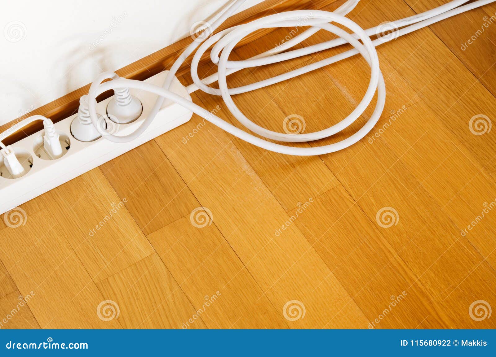 Multiple Socket and Plugs beside Wall Stock Photo - Image of current ...