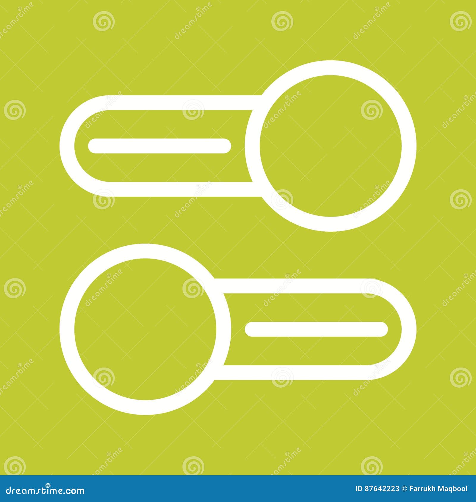 Multiple Switches Vector Illustration | CartoonDealer.com #87570942