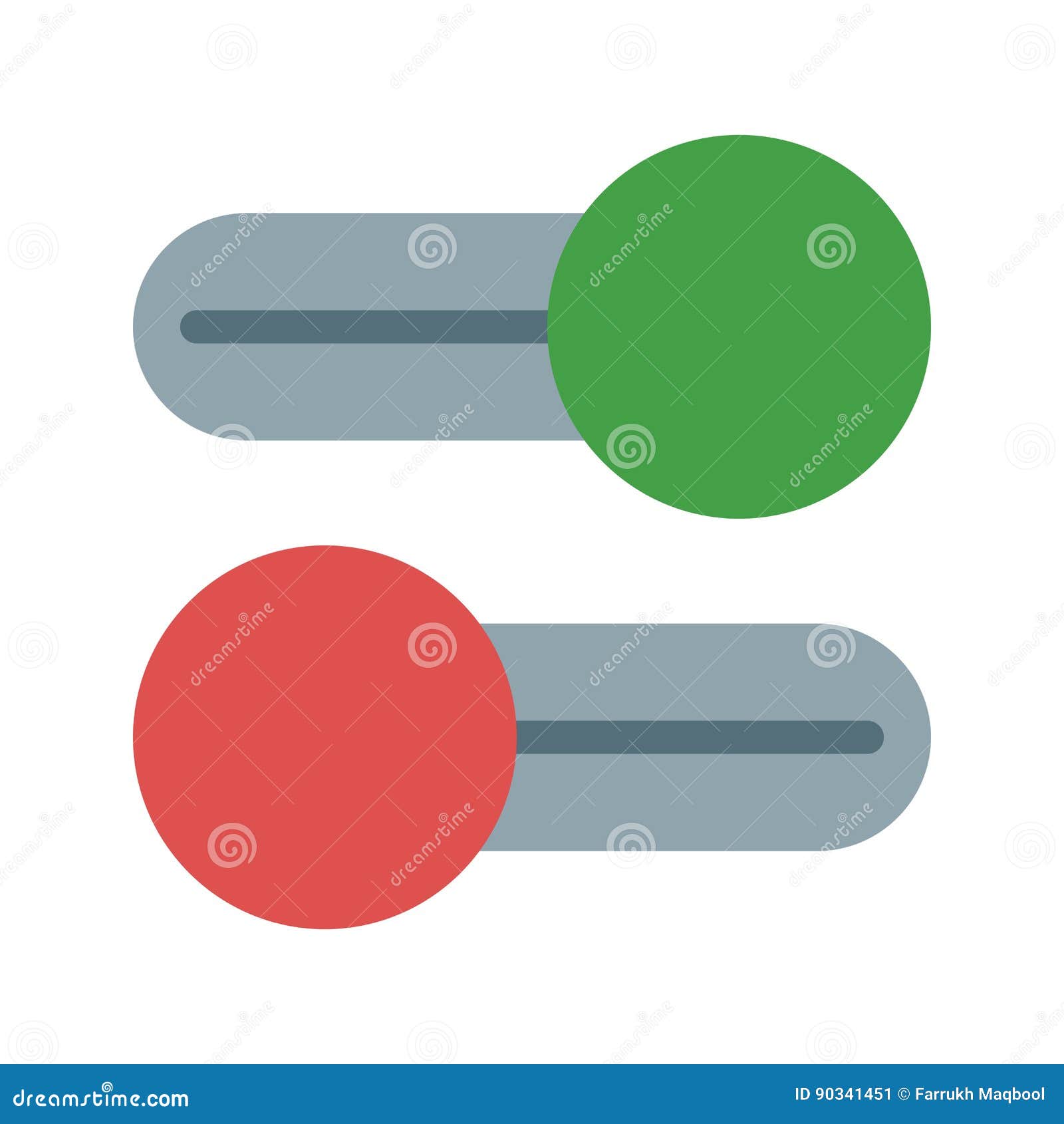 Multiple Switches Vector Illustration | CartoonDealer.com #90262020
