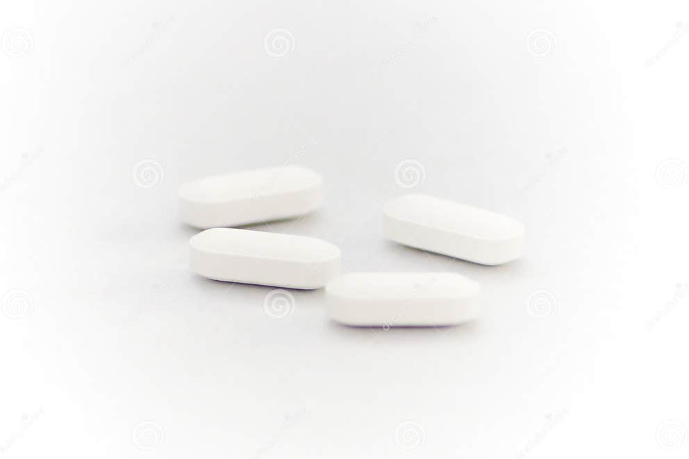 Multiple Tablets on White Background. Stock Photo - Image of tablet ...