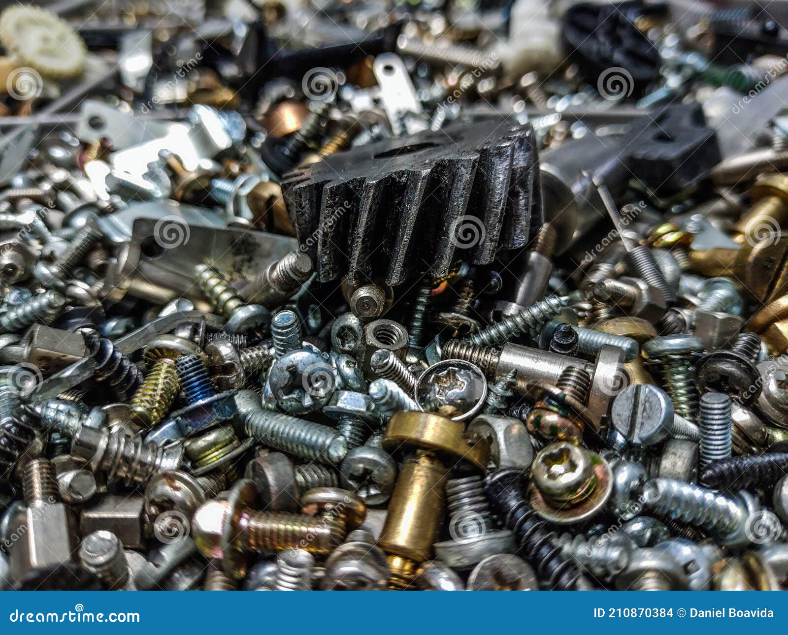 Multiple Textures of Screws Stock Photo - Image of textures, abstract ...