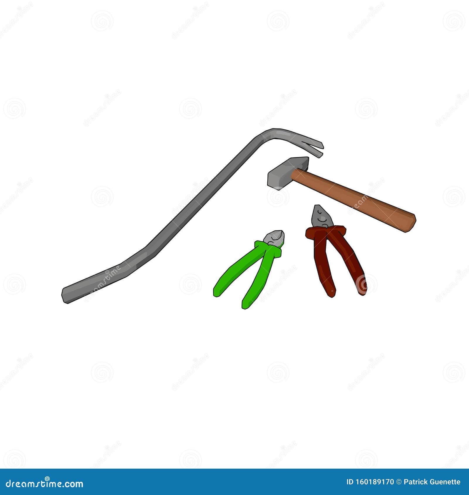 Multiple Tools, Illustration, Vector Stock Vector - Illustration of ...