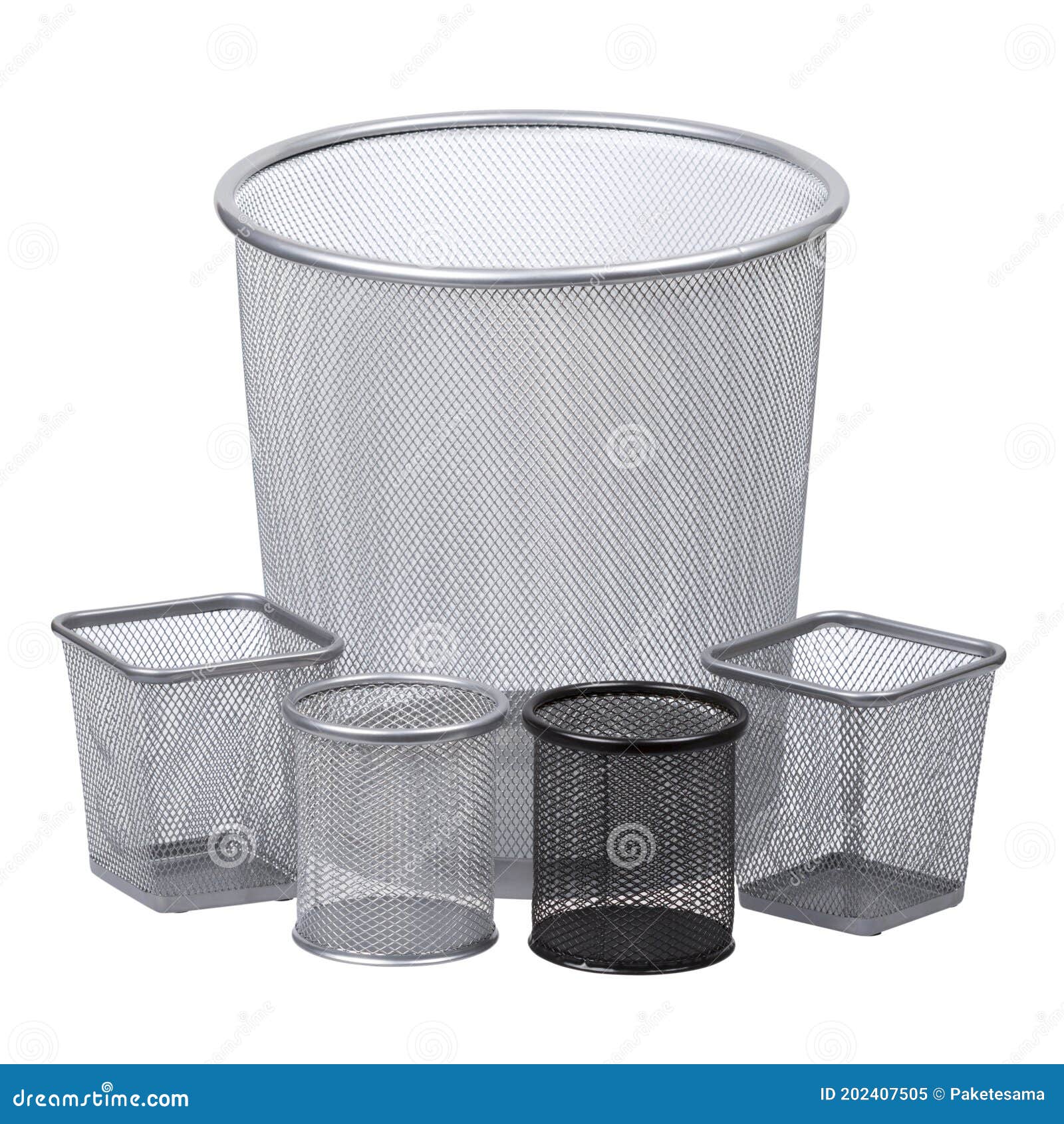 Multiple trash bins stock image. Image of environment - 202407505