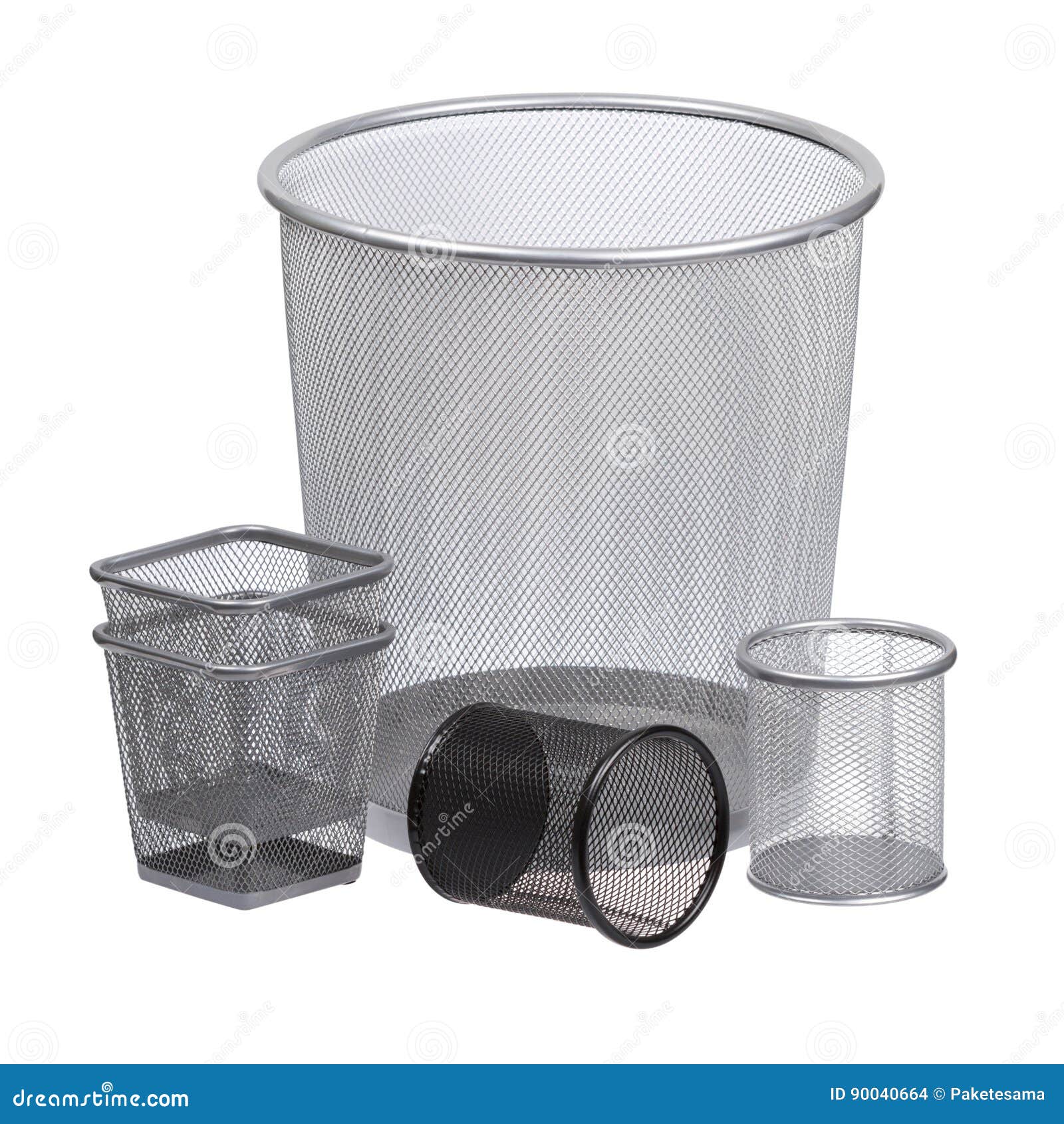 Multiple trash bins stock photo. Image of creased, ecology - 90040664