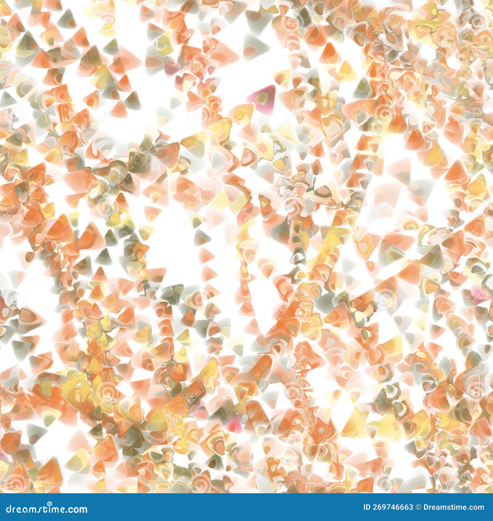 Multiple Triangles Seamless Pattern. Garland of Triangles Stock ...