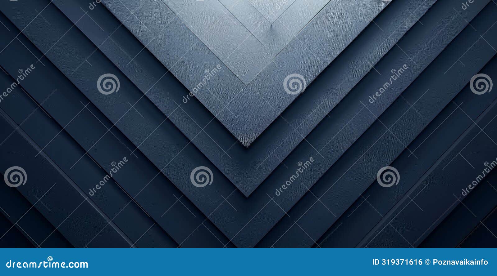 Multiple Triangles Stacked on Top of Each Other in a Geometric ...