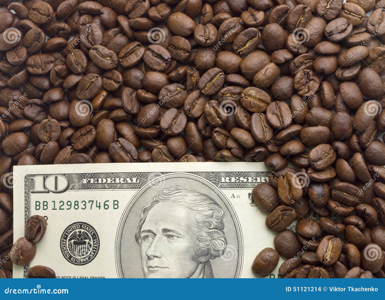 Ten Dollar Bill White Coffee Stock Photos - Free & Royalty-Free Stock ...