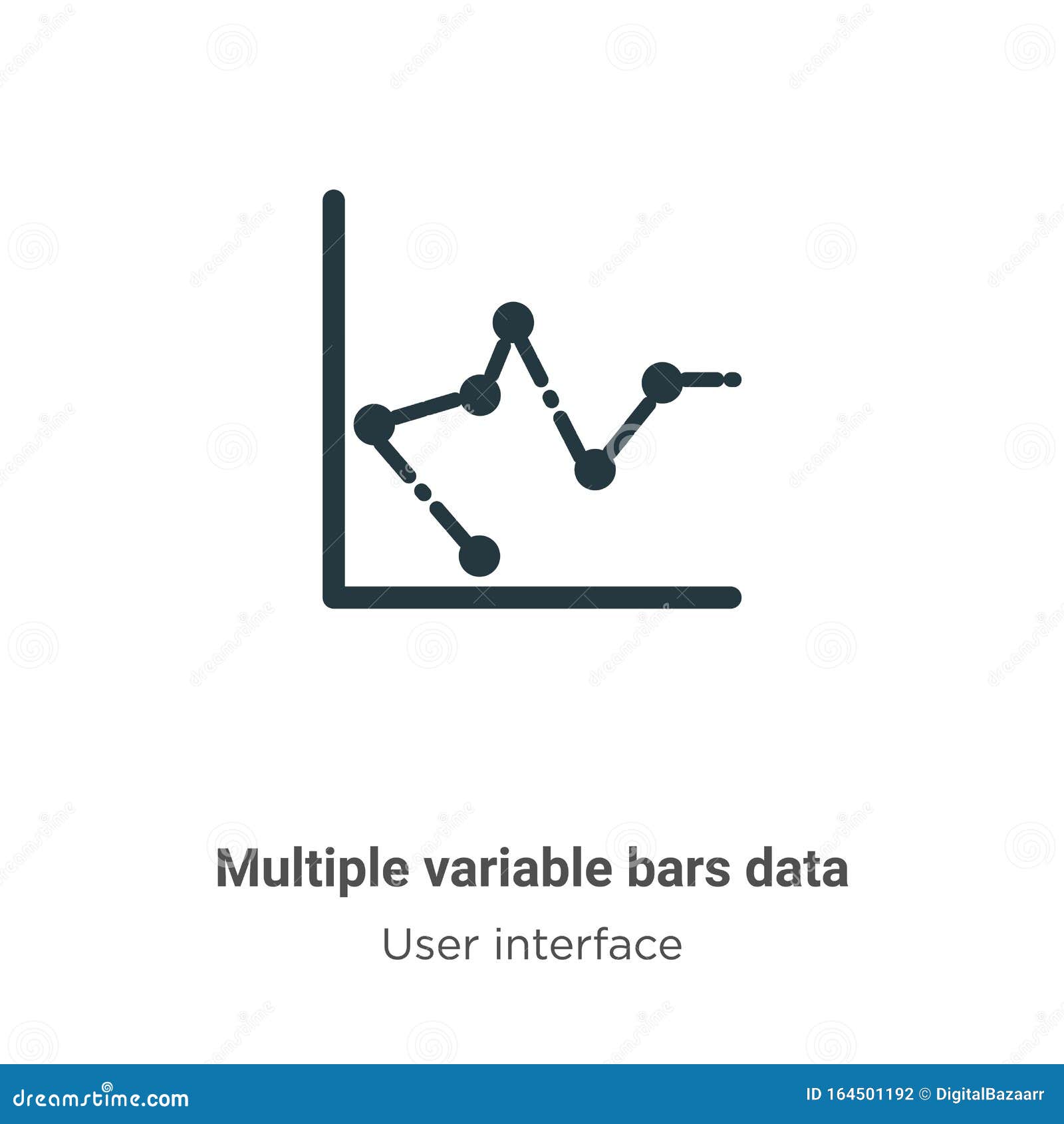 Variable Symbol Icon Of 3 Types Color, Black And White, Outline ...