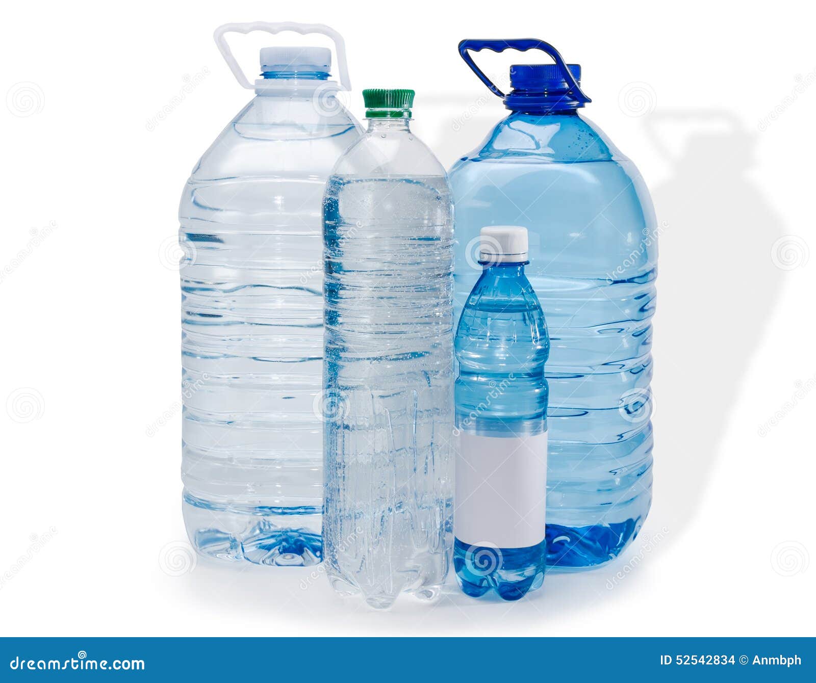 Multiple water bottles stock photo. Image of dishes, grip - 52542834