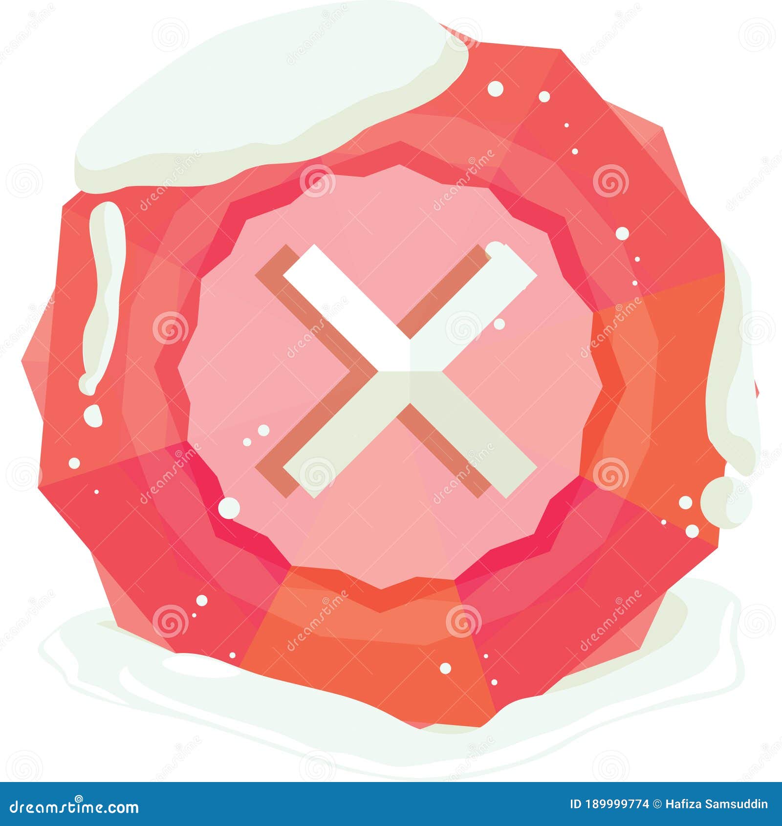 Multiplication Button. Vector Illustration Decorative Design Stock ...
