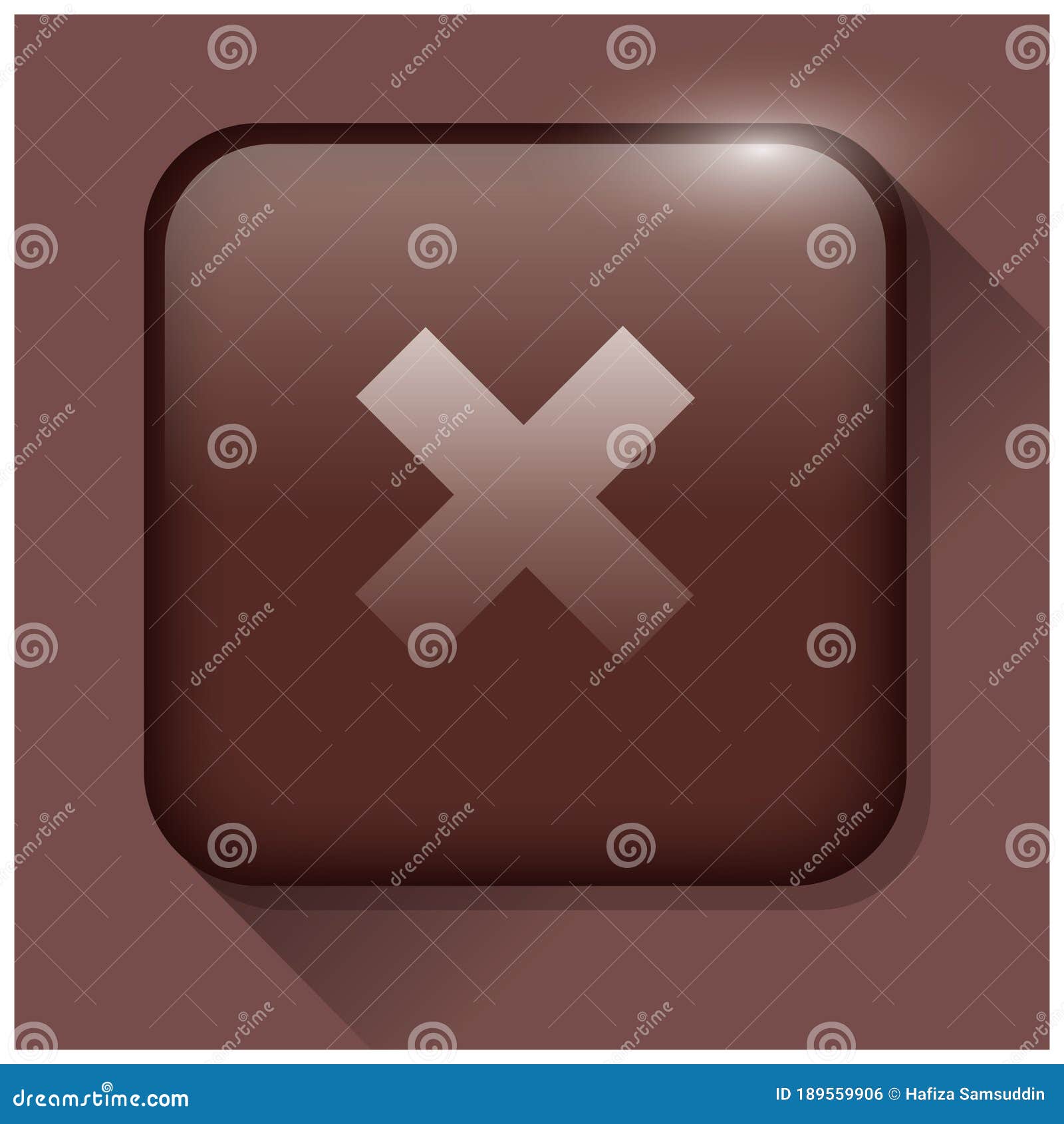 Multiplication Button. Vector Illustration Decorative Design Stock ...