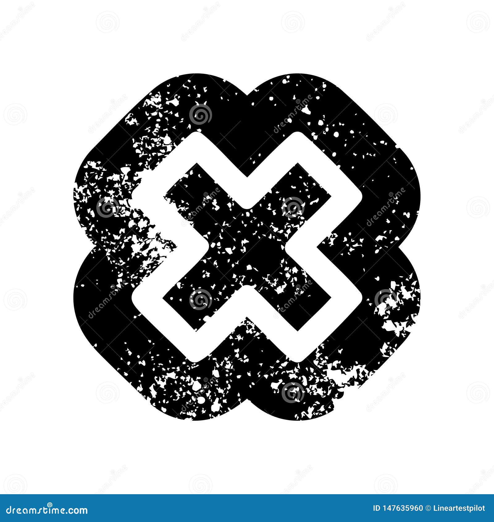 Multiplication sign icon stock vector. Illustration of mathematics ...