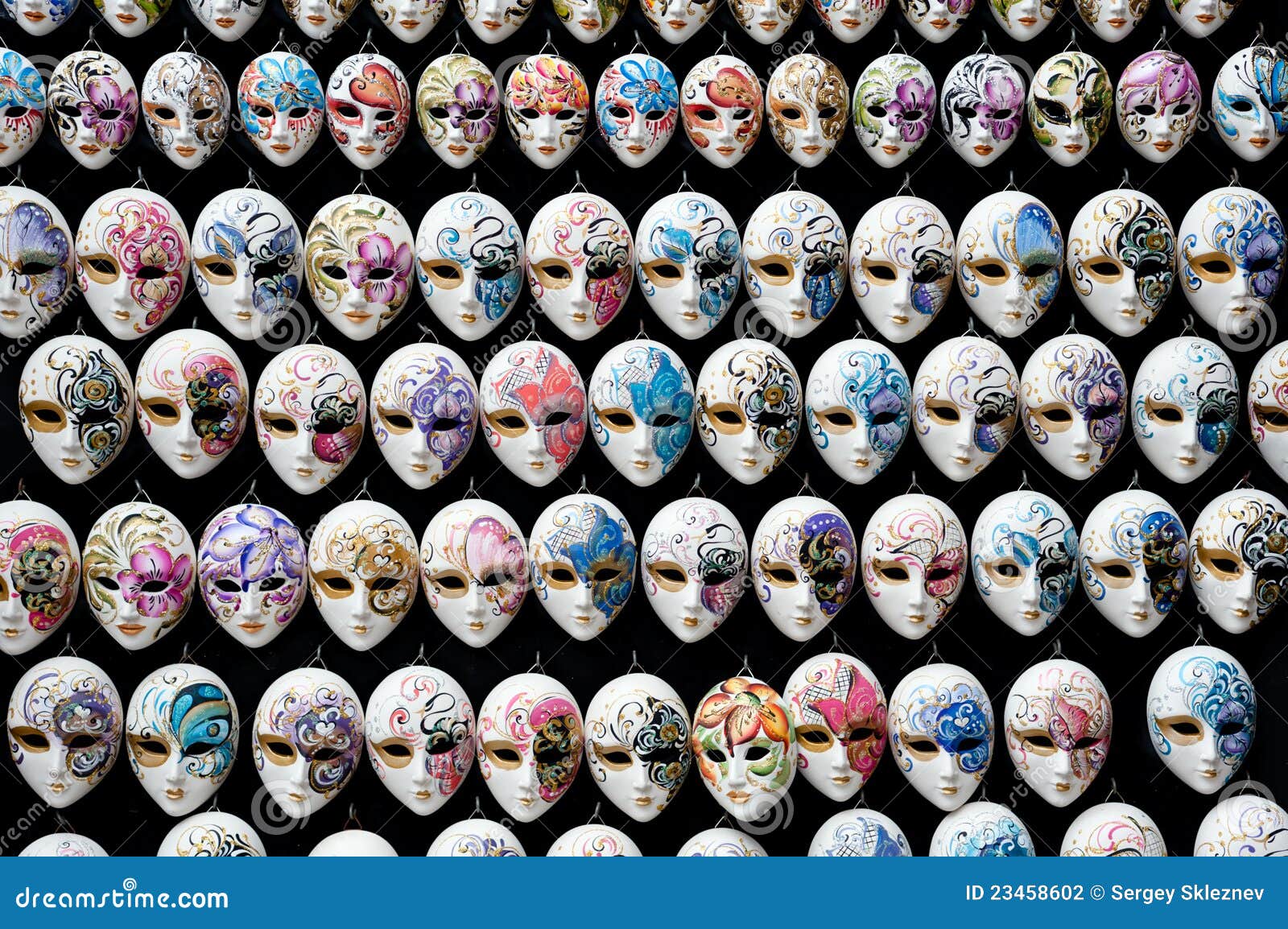 Multiplicity stock photo. Image of golden, green, painted - 23458602