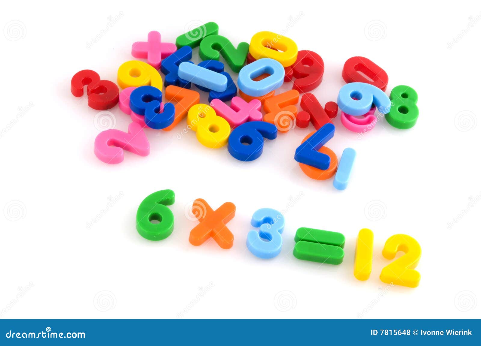 Multiply stock photo. Image of numbers, colorful, school - 7815648